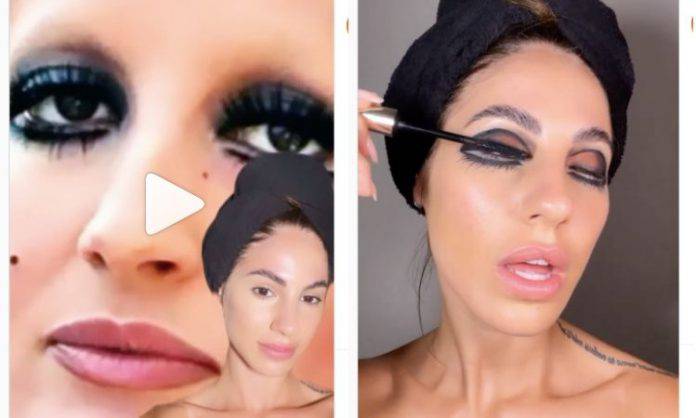 Giulia De Lellis si trucca come Mina ma i fan non approvano "sembri ...